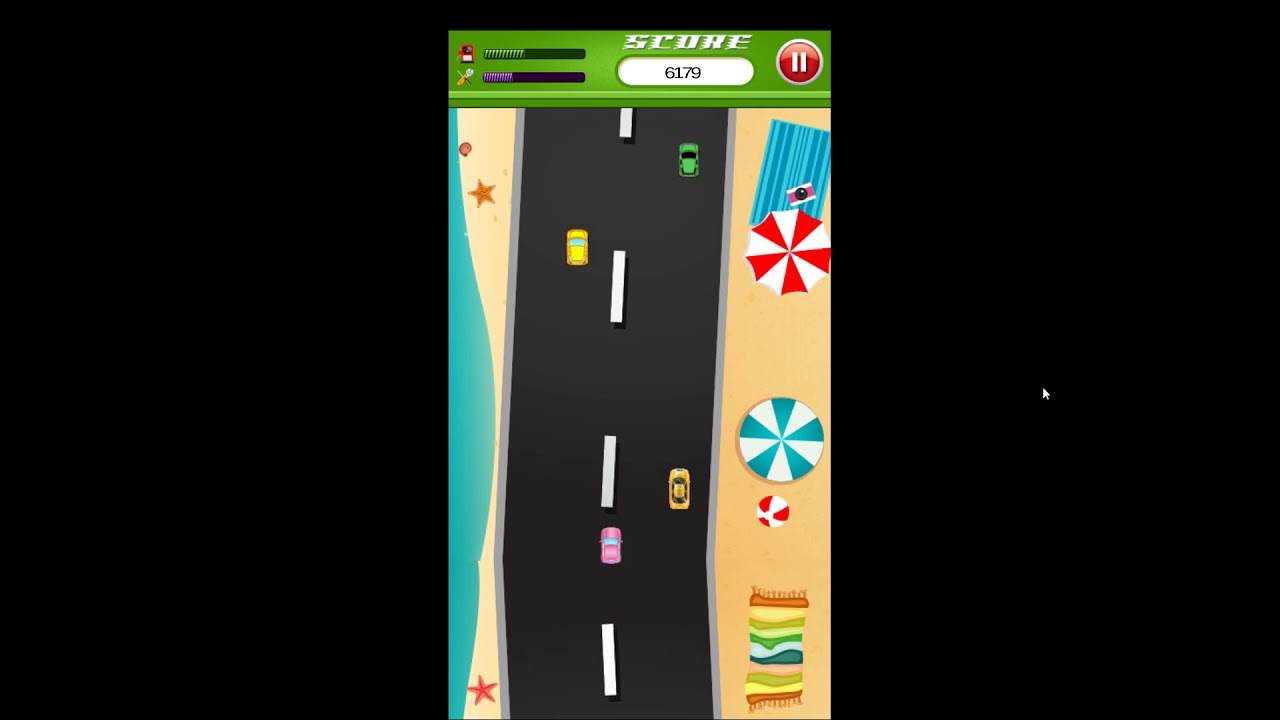 Highway Fighter 2D Car Racing Game Source Code - YouTube