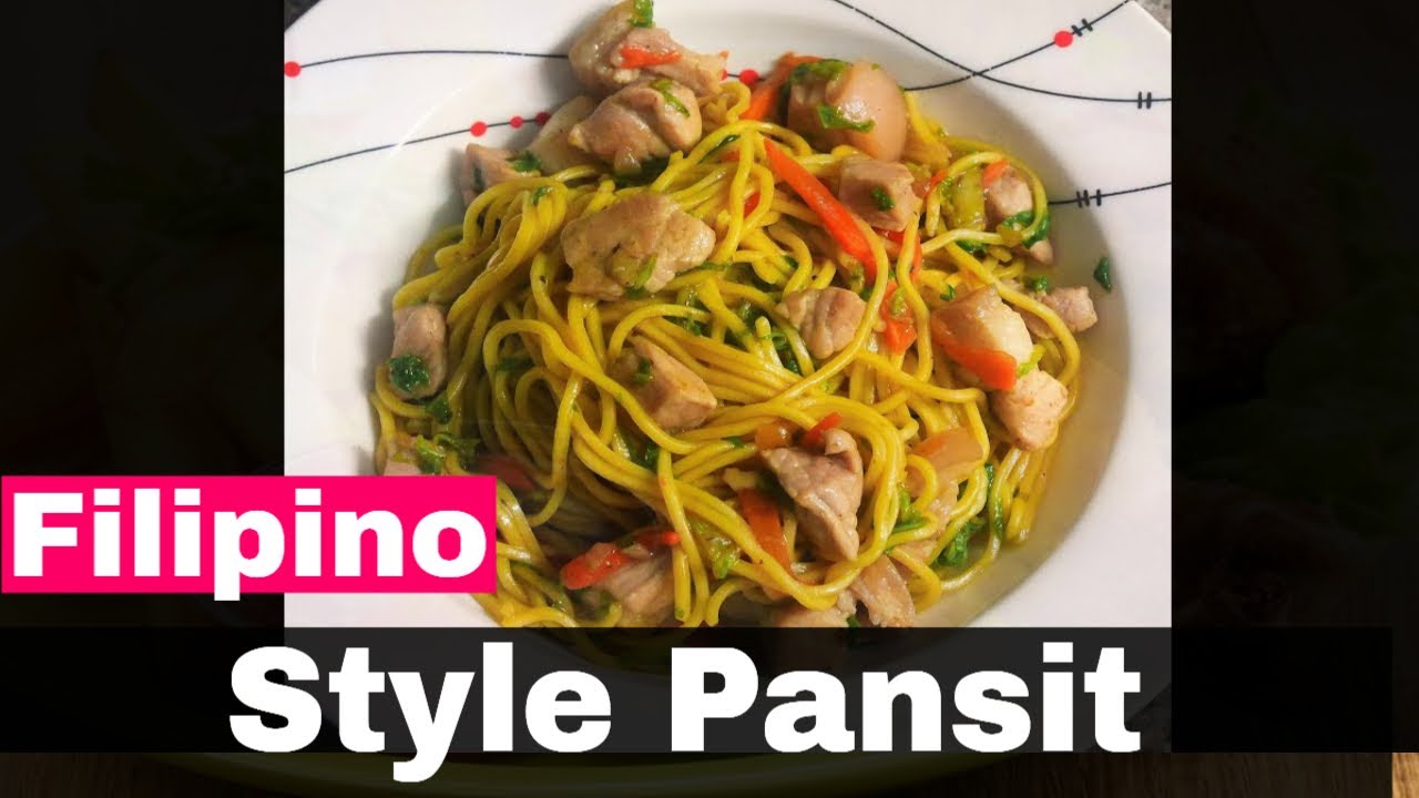 Filipino Style Pansit by: Chef Girlie - YouTube