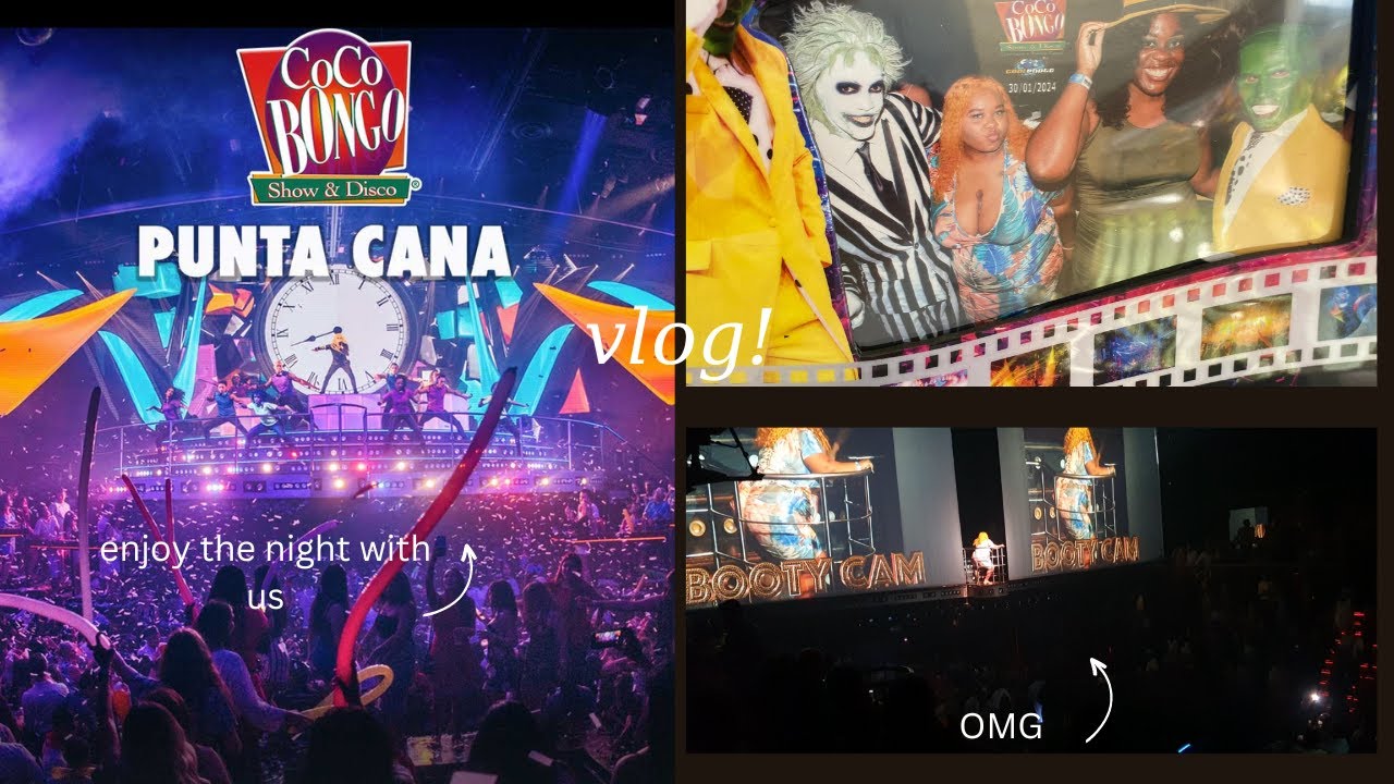 COCO BONGO is a WHOLE experience 🎉🥳| VIP access| unlimited drinks| and ...