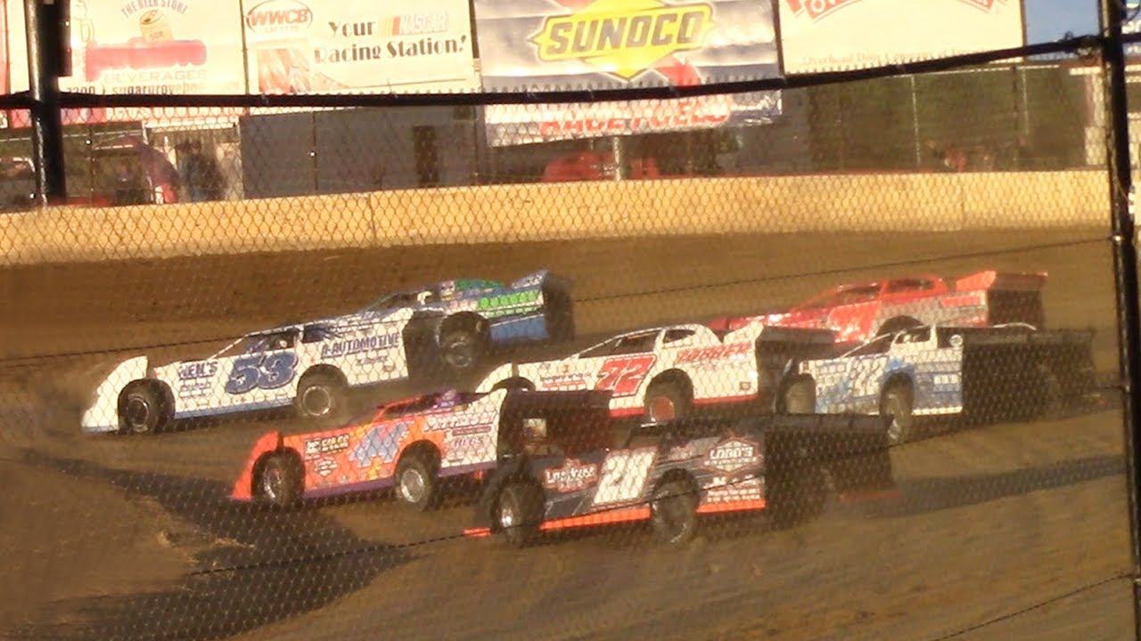 Super Late Model Heat Three | Stateline Speedway | 7-8-17 - YouTube