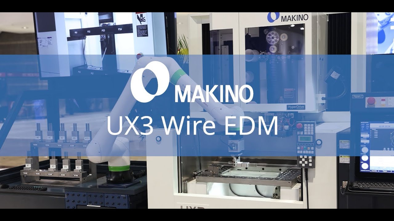 Lights-Out Operations with the Makino UX3 - YouTube