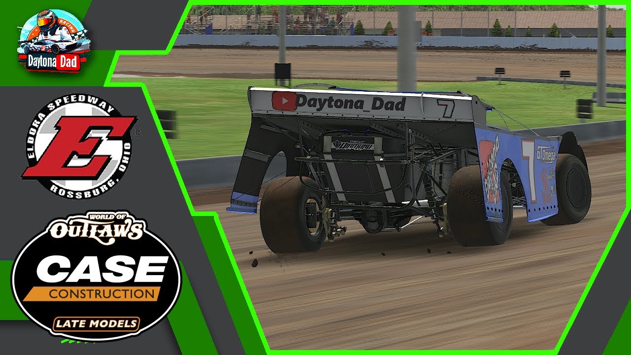 iRacing Super Dirt Late Models at Eldora | iRacing Dirt Oval - YouTube