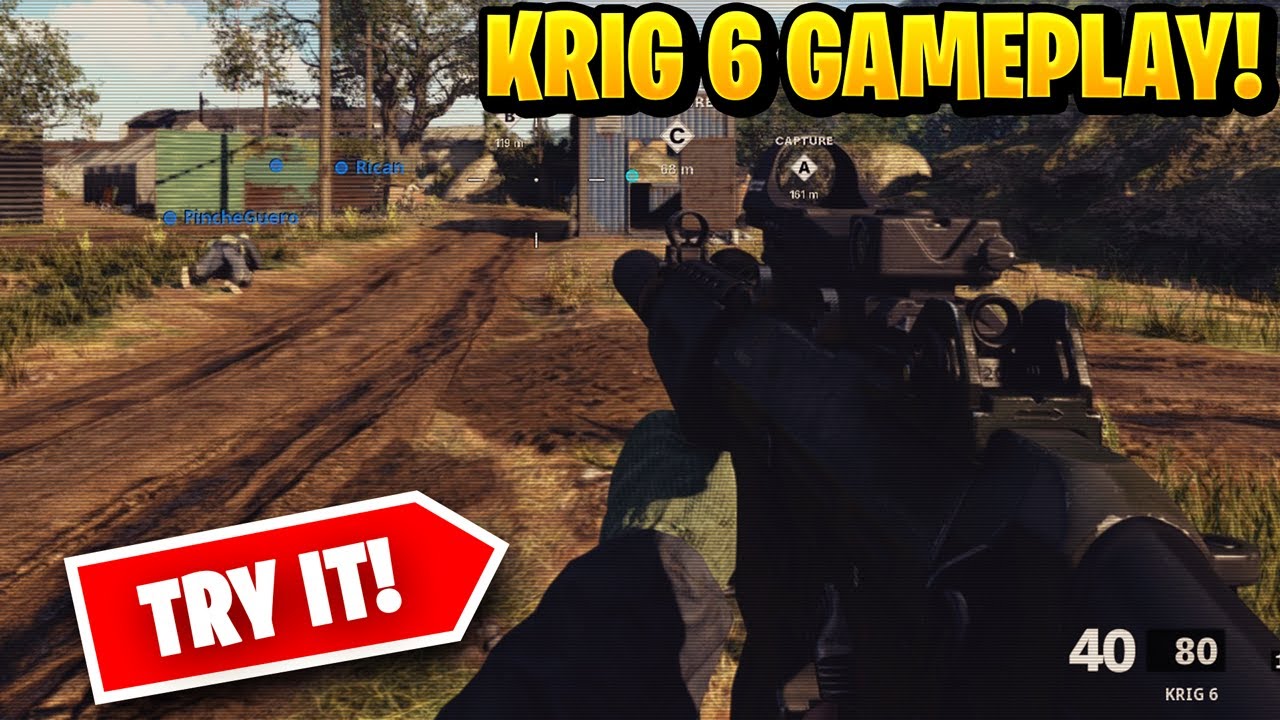 *NEW* CALL OF DUTY "KRIG-6" AR COLD WAR BETA GAMEPLAY! - YouTube