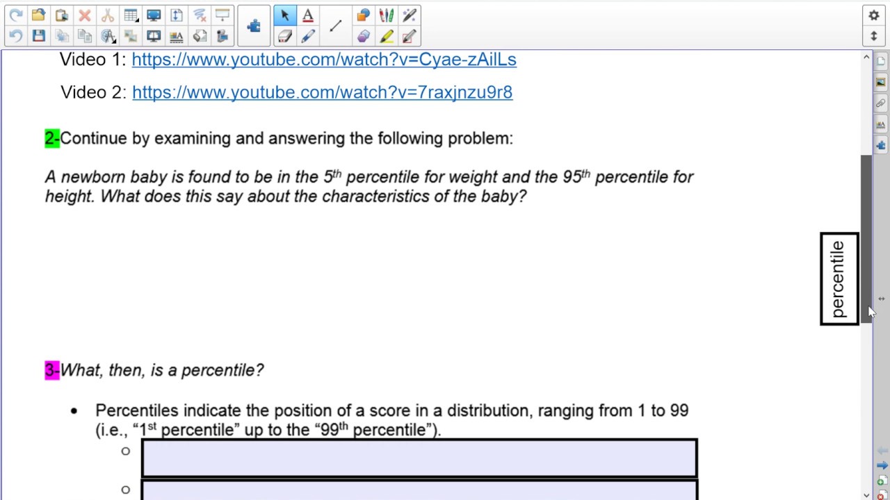 Measures of Spread_Percentile - YouTube