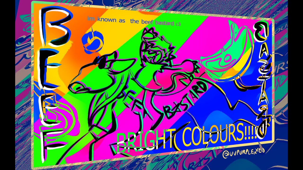 I'M KNOWN AS THE BEEF B*ST*RD (animation meme) - YouTube