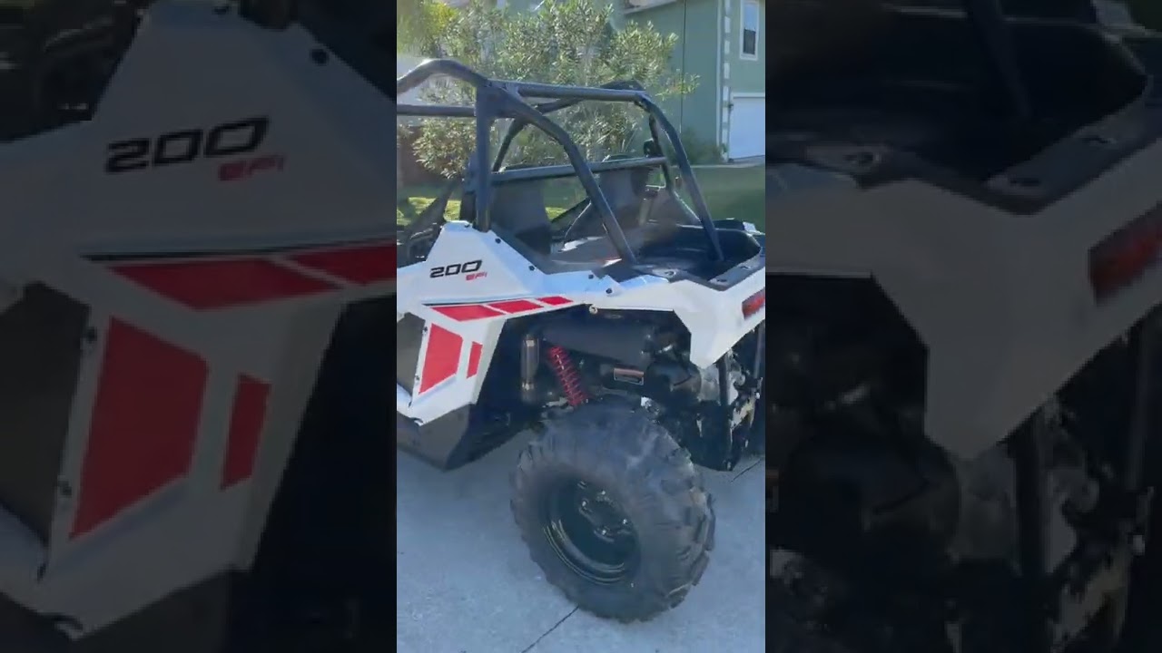 WALK AROUND 2022 POLARIS RZR 200efi BIG UPGRADE FROM THE RAZOR 170 sxs ...