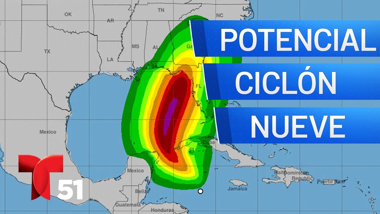 Se forma potencial ciclón tropical nueve: avisos y vigilancias para ...