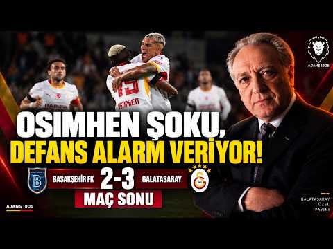 Başakşehir - Galatasaray 2-3 | Osimhen SAKATLANDI, SON DURUMU | TRANSFER | DEFANS ALARM VERİYOR!