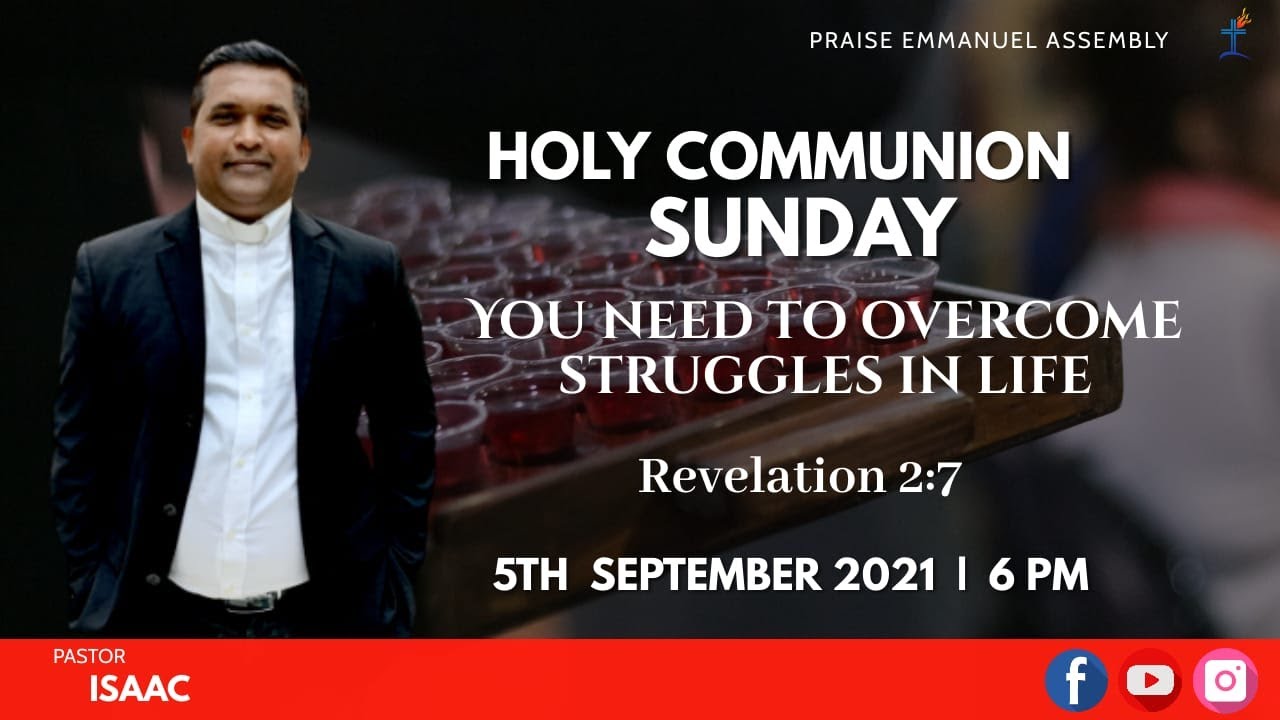 Topic: You Need To Overcome Struggles in Life | Pastor Issac | SUNDAY ...