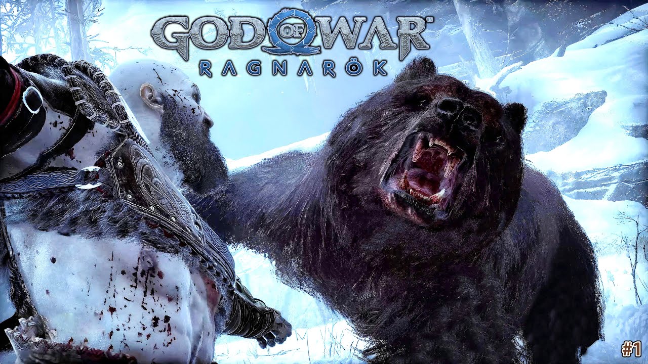 Bjorn The Giant Bear Boss Fight | God of War Ragnarok | Give Me God of ...