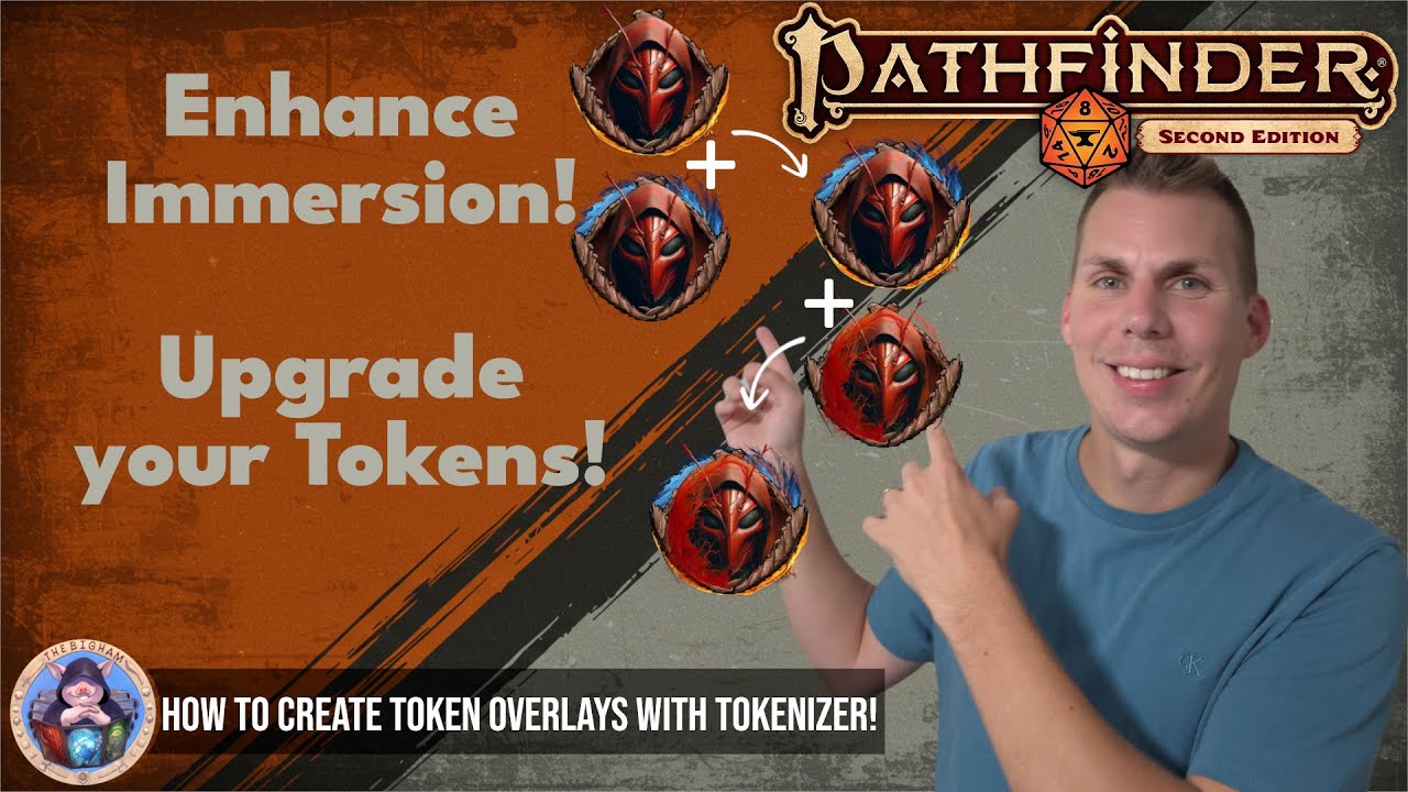 Learn how to create Token Overlays with Tokenizer | Foundry VTT | PF2E ...