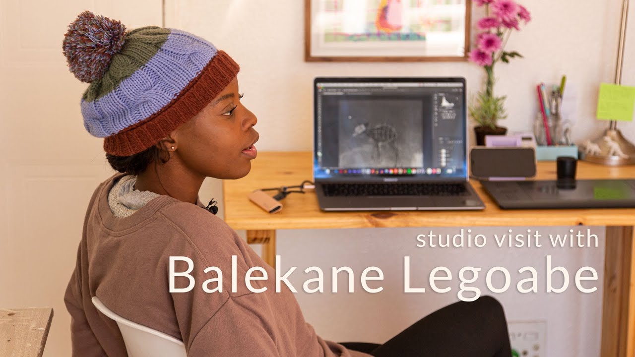 Balekane Legoabe Studio Visit - YouTube