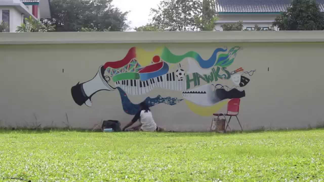 GJS Wall Art | MYP Project | By Febe Tobing - YouTube