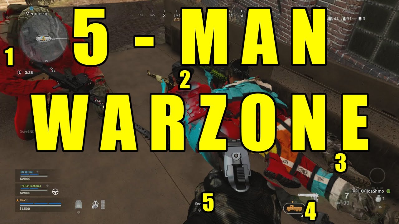 COD MW WARZONE: PLAYING WITH 5-MAN SQUADS | HOW TO PLAY WITH BIGGER ...