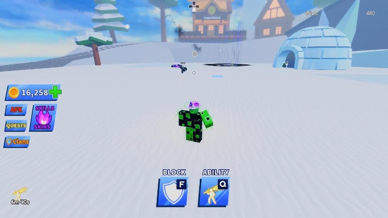 Using An "Admin" Sword In Blade Ball - YouTube