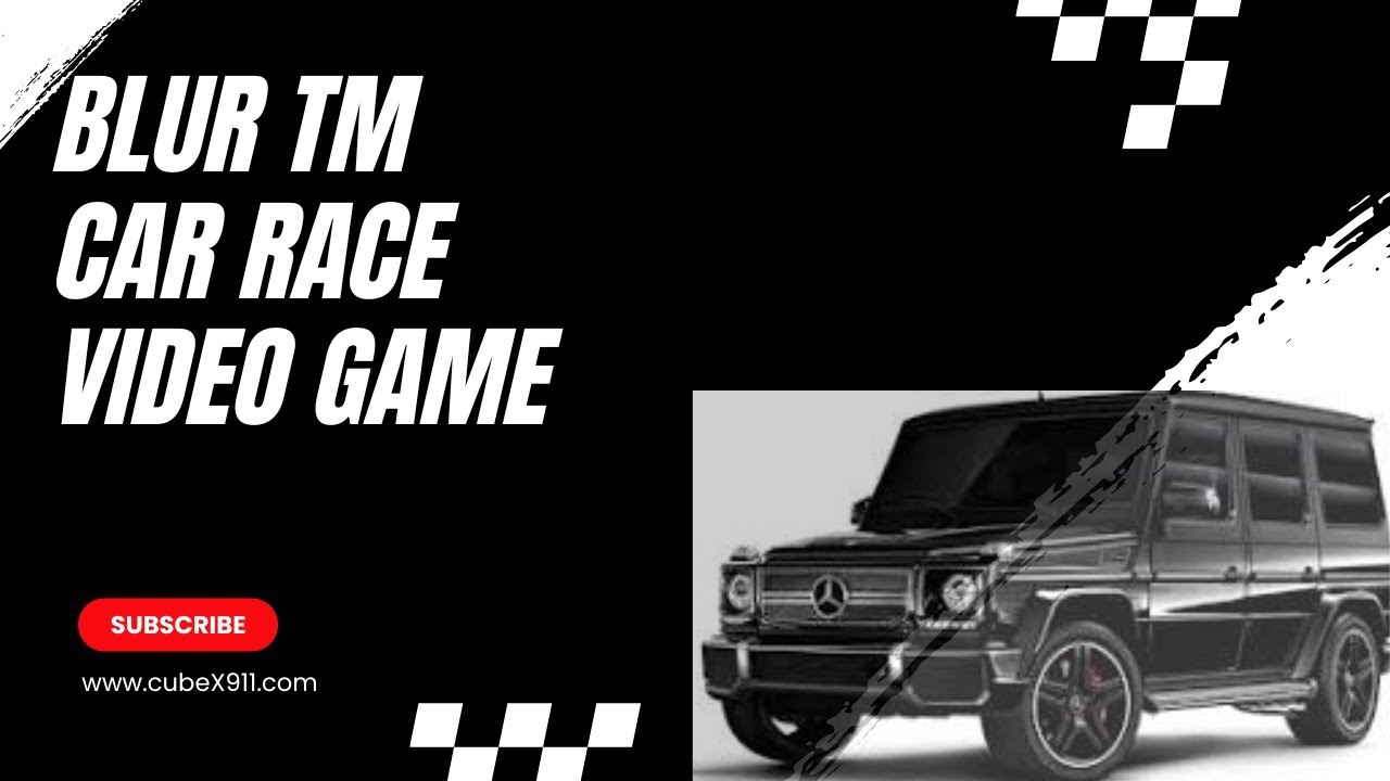 Blur TM car race video game - YouTube