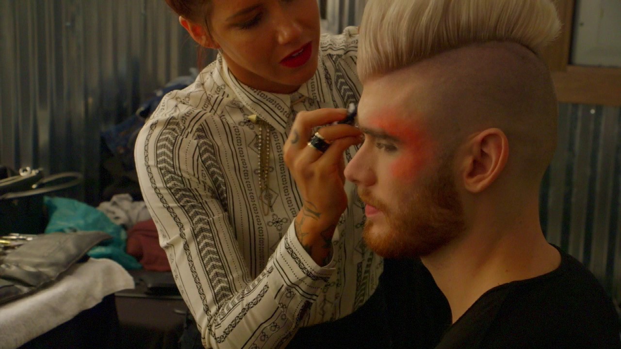 Behind the scenes on the Identity photoshoot! - YouTube