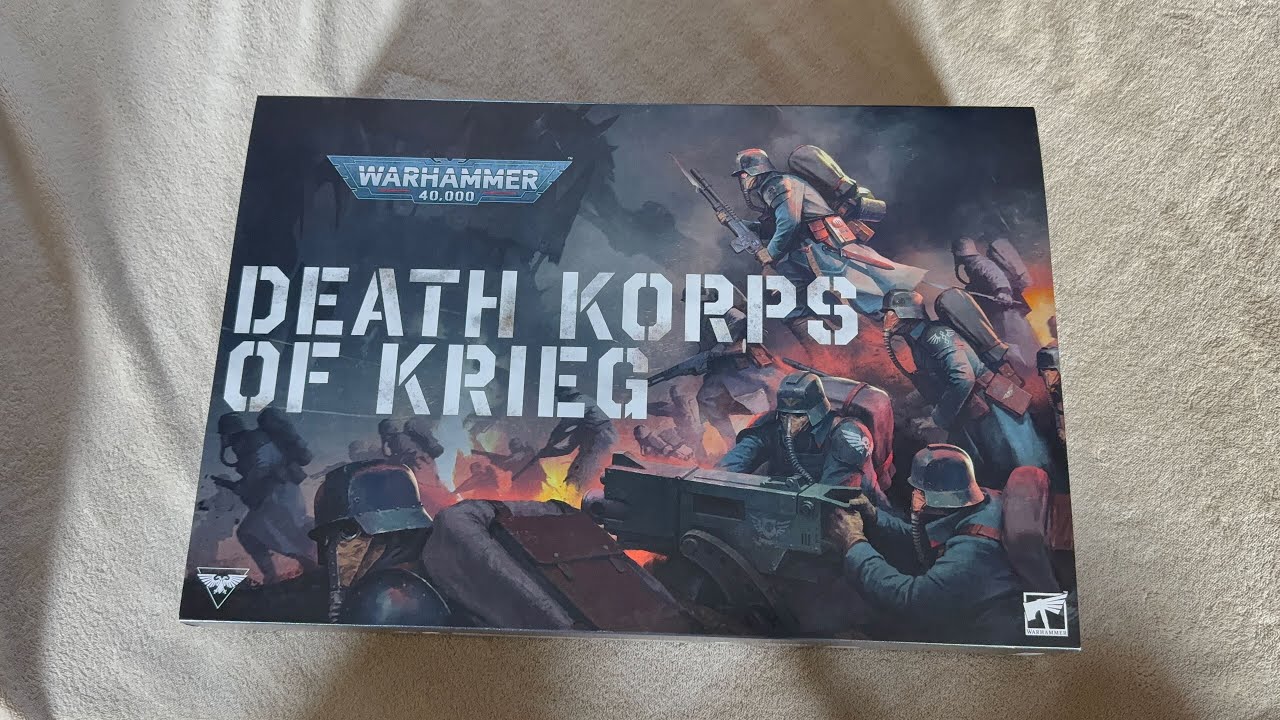 Death Korps of Krieg Army Set - Unboxing (WH40K) - YouTube