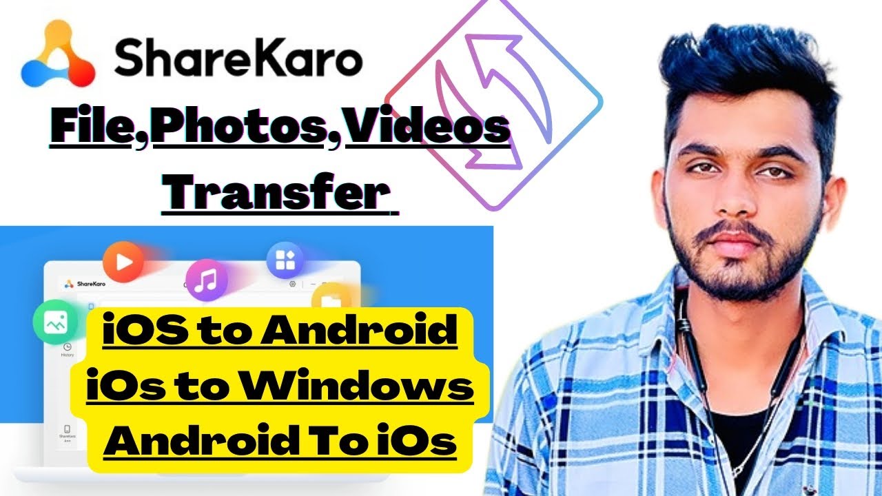 ShareKaro - File Transfer App, iOS to Android, windows file Transfer ...