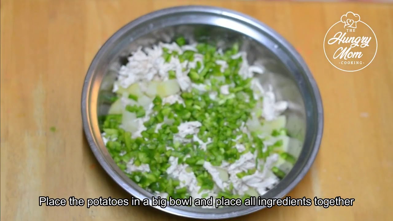 POTATO SALAD POTATO CHICKEN SALAD FILIPINO POTATO SALAD - YouTube