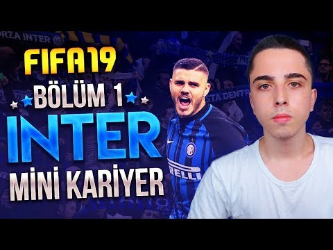 INTER YENİDEN YÜKSELİYOR 🌟MANYAK TRANSFERLER - FIFA 19 INTER MİNİ KARİYER #1