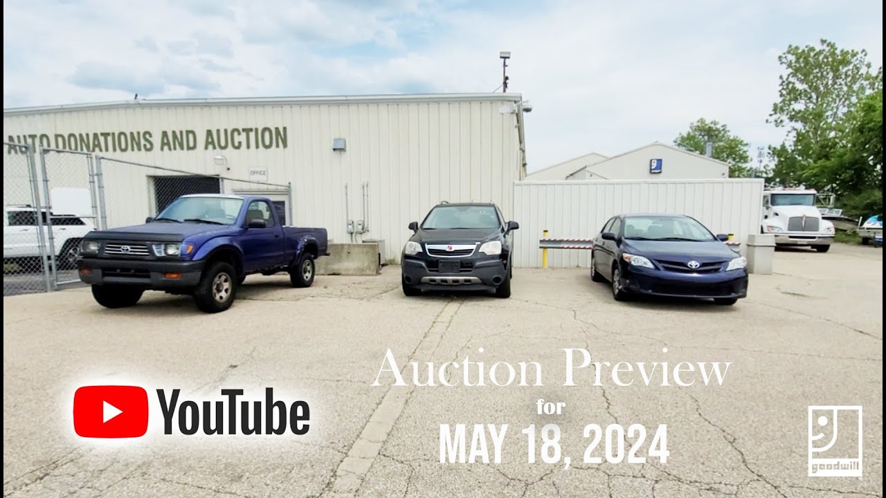 Auto Auction Preview for 5/18/24 - YouTube