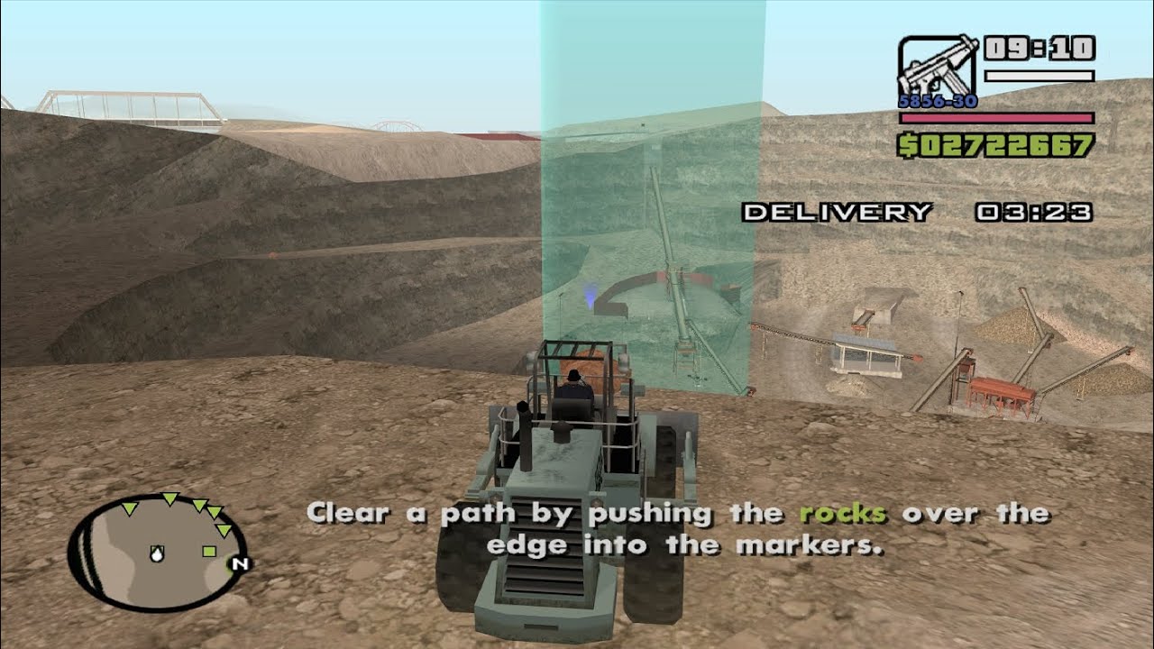 Rainbomizer - GTA San Andreas - Quarry mission 1 - YouTube