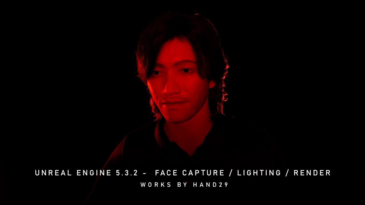 Unreal Engine 5.3.2 - Face Capture / Lighting / Render - YouTube