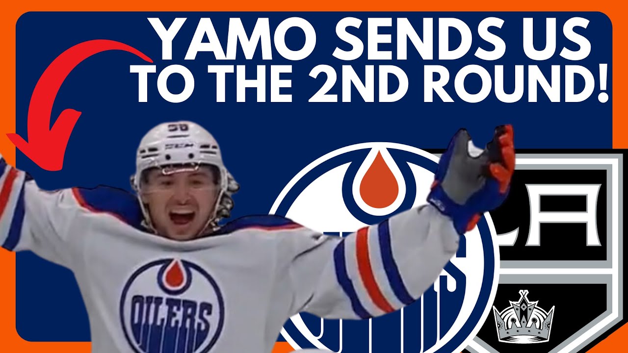 MOVING ON! EDMONTON OILERS WIN ROUND 1 VS LA KINGS! BRING On The VEGAS ...