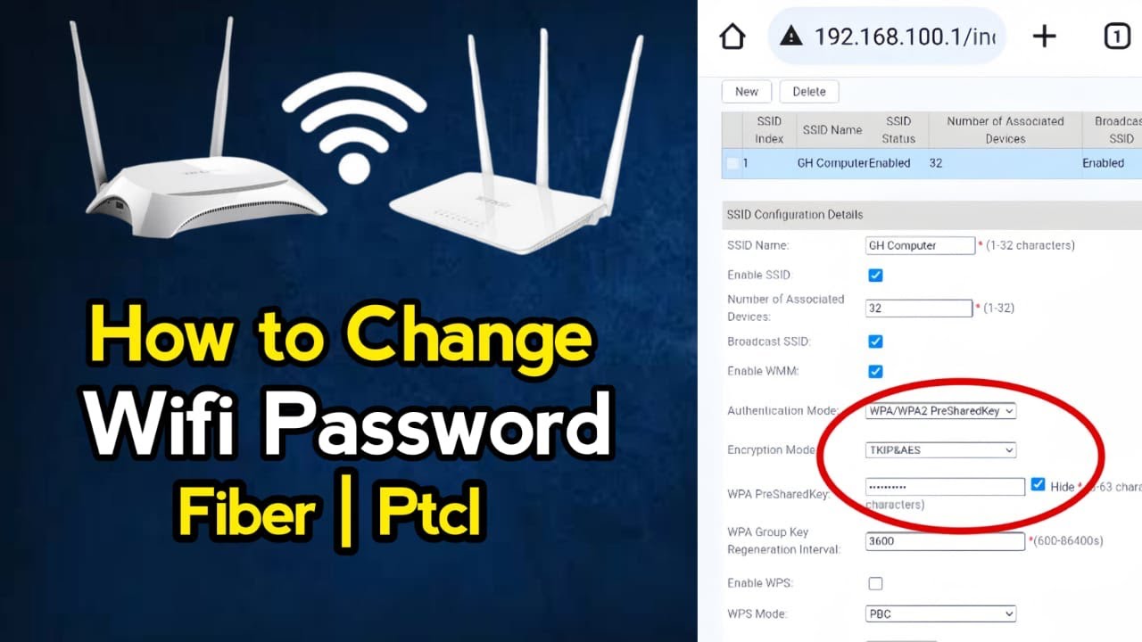 How to Change Wifi Password in Mobile || Mobile me Wifi Password kesay ...
