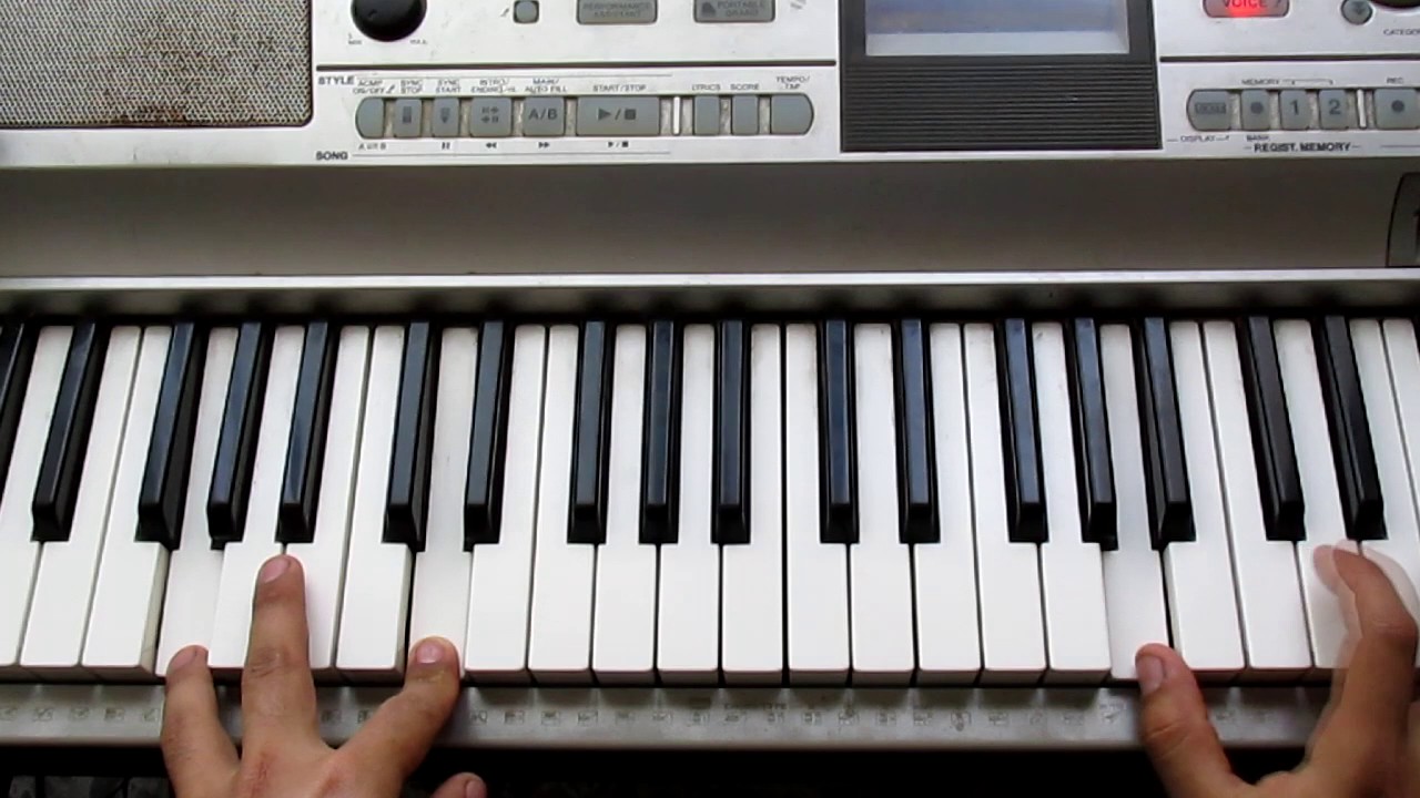 Corazón partio Alejandro Sanz piano tutorial - YouTube