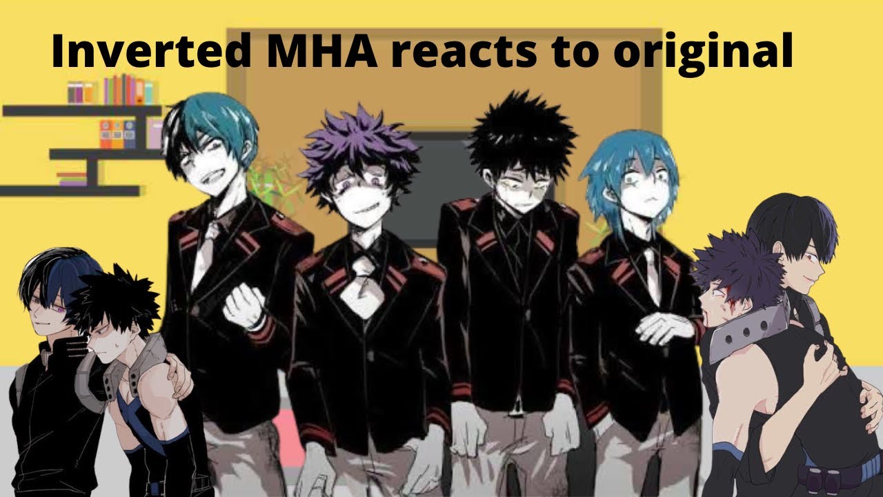 Inverted Mha Reacts | TodoBaku | GCRV | Gacha Club - YouTube