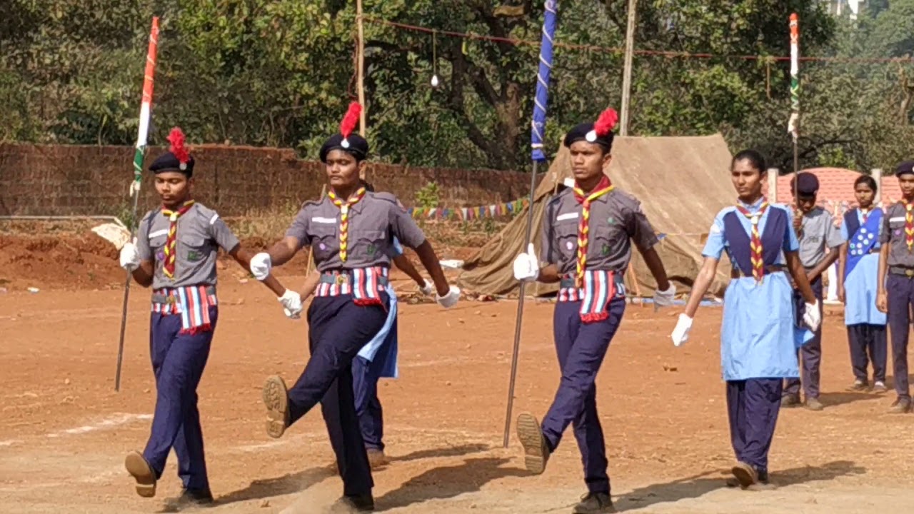 Scout guide Event Color Party - YouTube