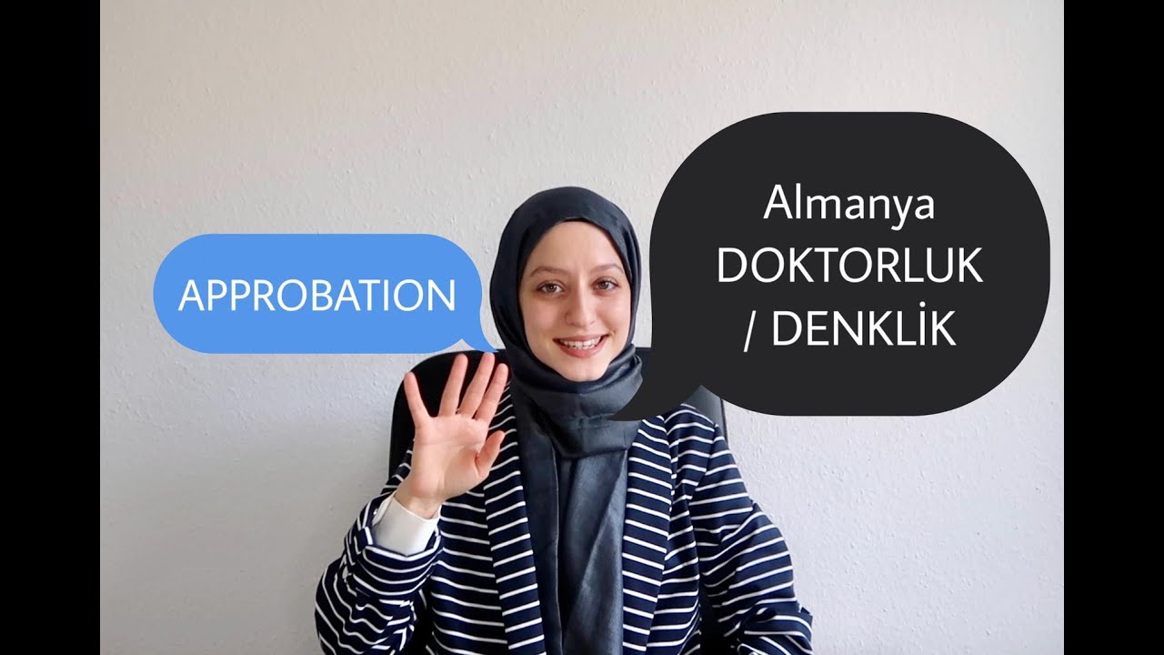Almanyada Doktorluk / TIP DENKLİĞİ - YouTube