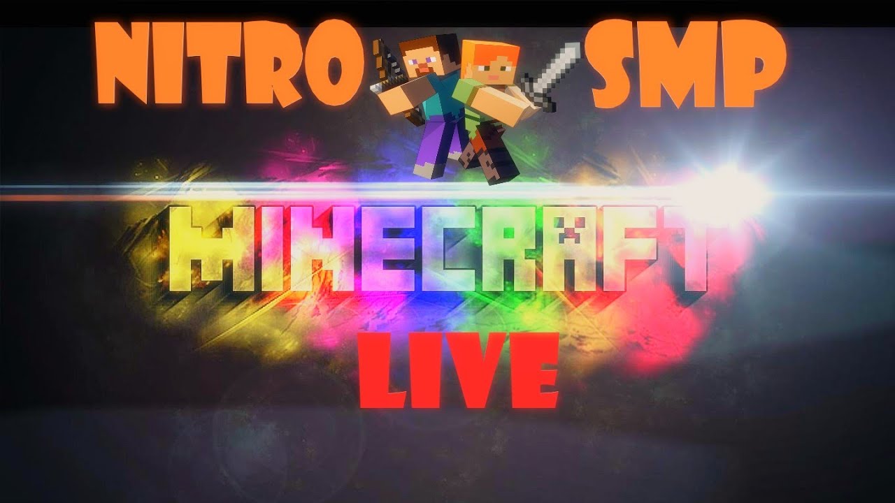 Minecraft LIVE with NITRO Gaming || Nitro SMP Day # 19 || SUBSCRIBE ...