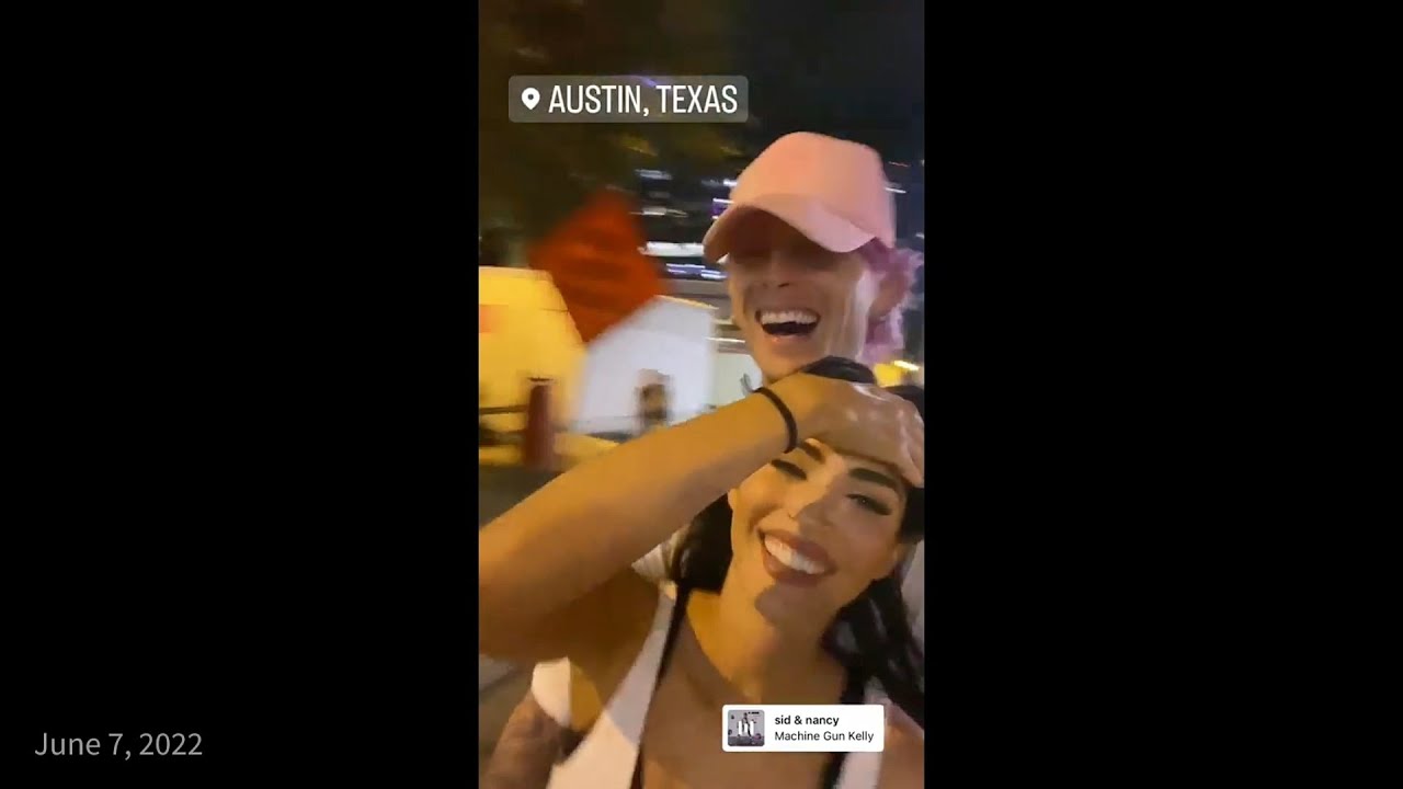 Machine Gun Kelly Instagram Story | June 2 - 26, 2022 - YouTube