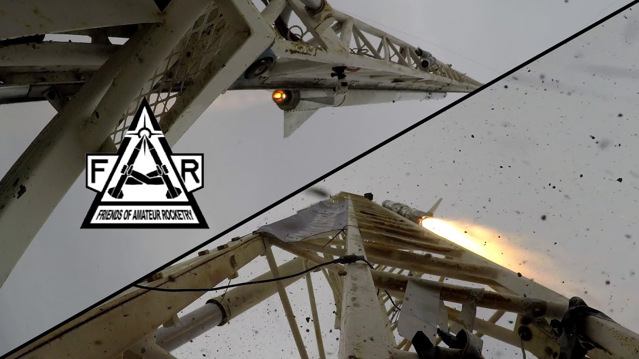 A FAR liquid rocket launches within a minute of a UCLA liquid rocket ...