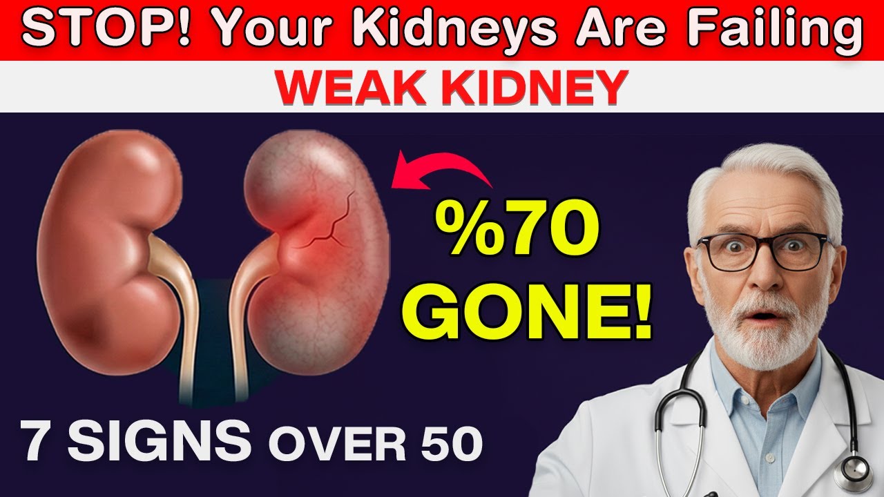 The 7 Silent Kidney Signals You CANNOT Miss After 60 - YouTube