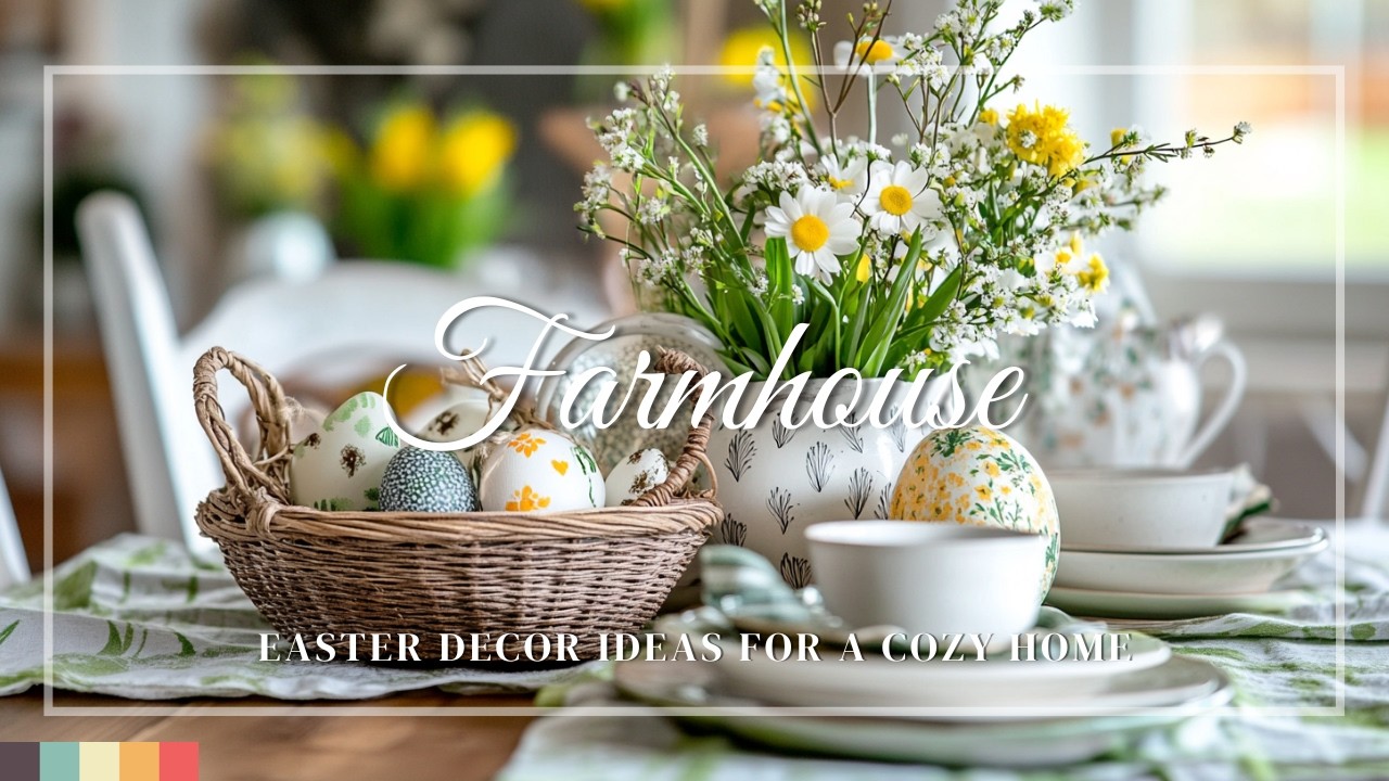 Farmhouse Meets English Country: Easter Decor Ideas for a Cozy Home ...