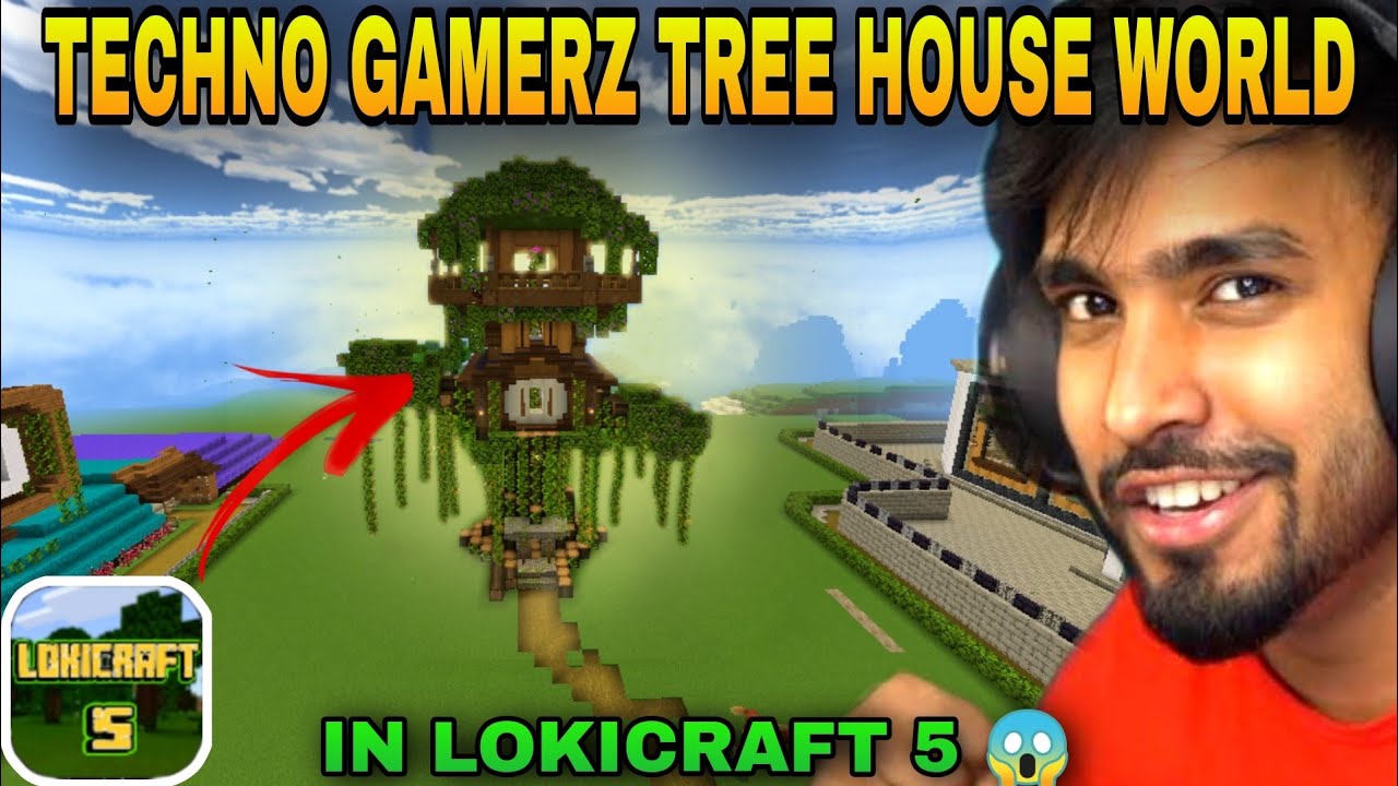 How to download TECHNO GAMERZ updated Castle world in Loki craft 5? 🤫🤩 ...