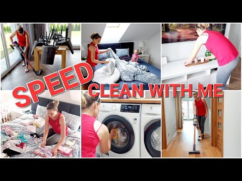 *NEW* SPEED CLEAN WITH ME | LAUNDRY | DECLUTTER | Szybkie sprzątanie domu | InteriorOfTheSilvia