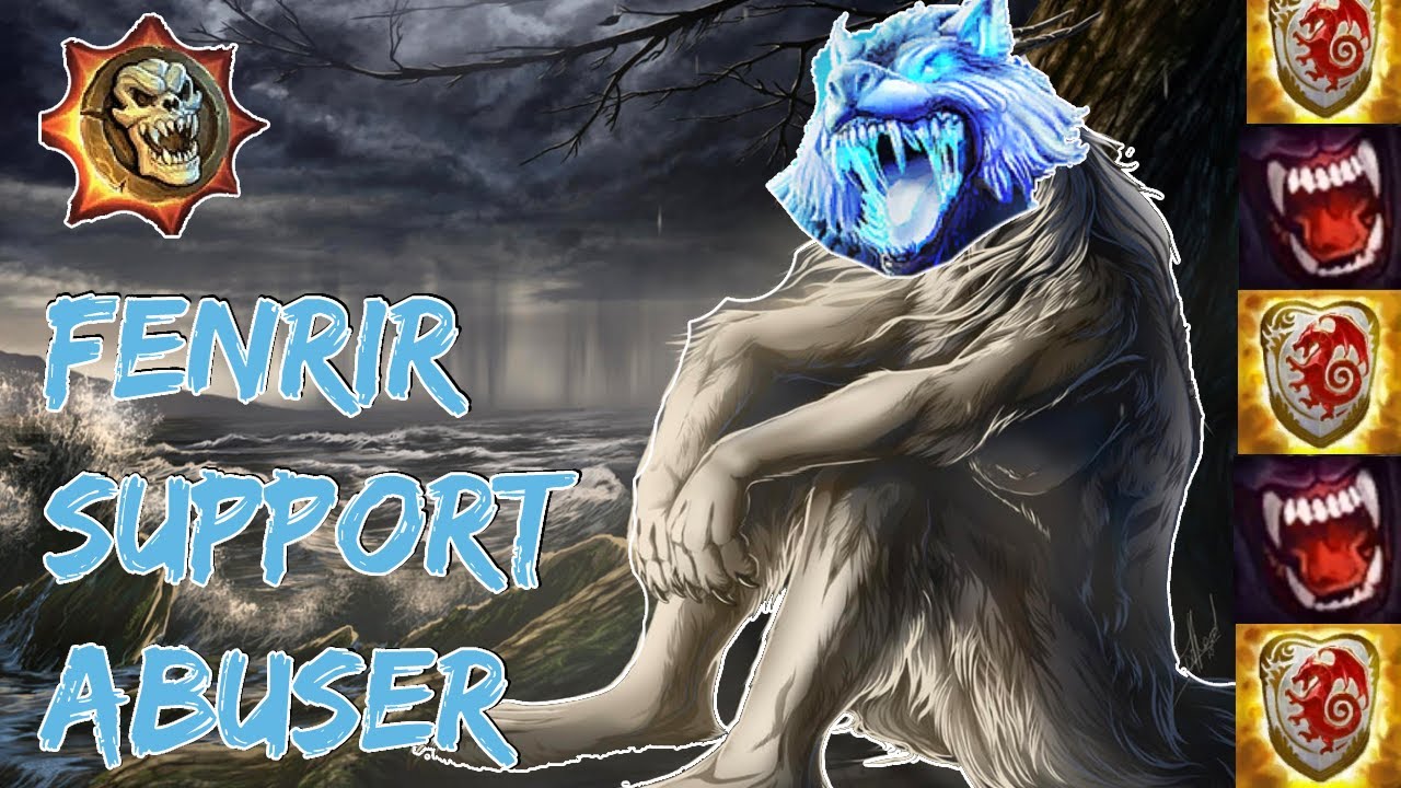 HORRIFIC + PRIDWEN IS CORE ON FENRIR SUPPORT - A-Z Support - YouTube