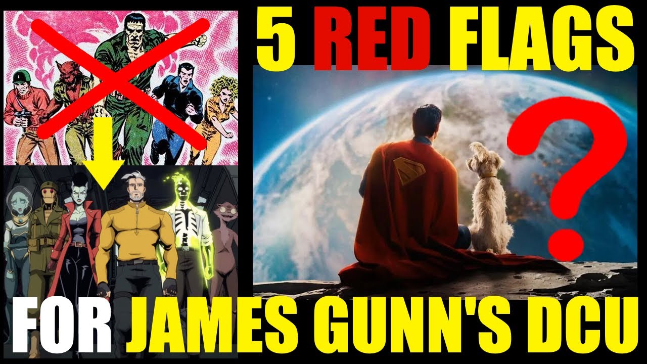 5 RED FLAGS for James Gunn's DCU - YouTube