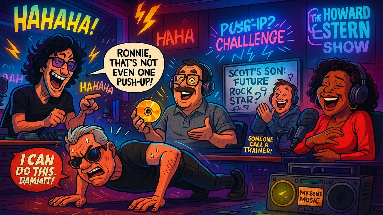 Ronnie’s Push-Up Struggle — Scott the Engineer PUSHES Son’s MUSIC ...