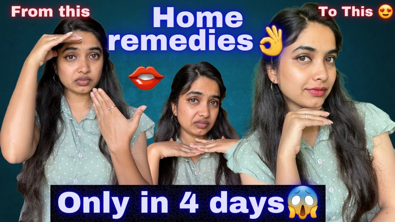 How to get rid of pigmented lips in 4 days 👄 || Black lips 🤧|| Home ...