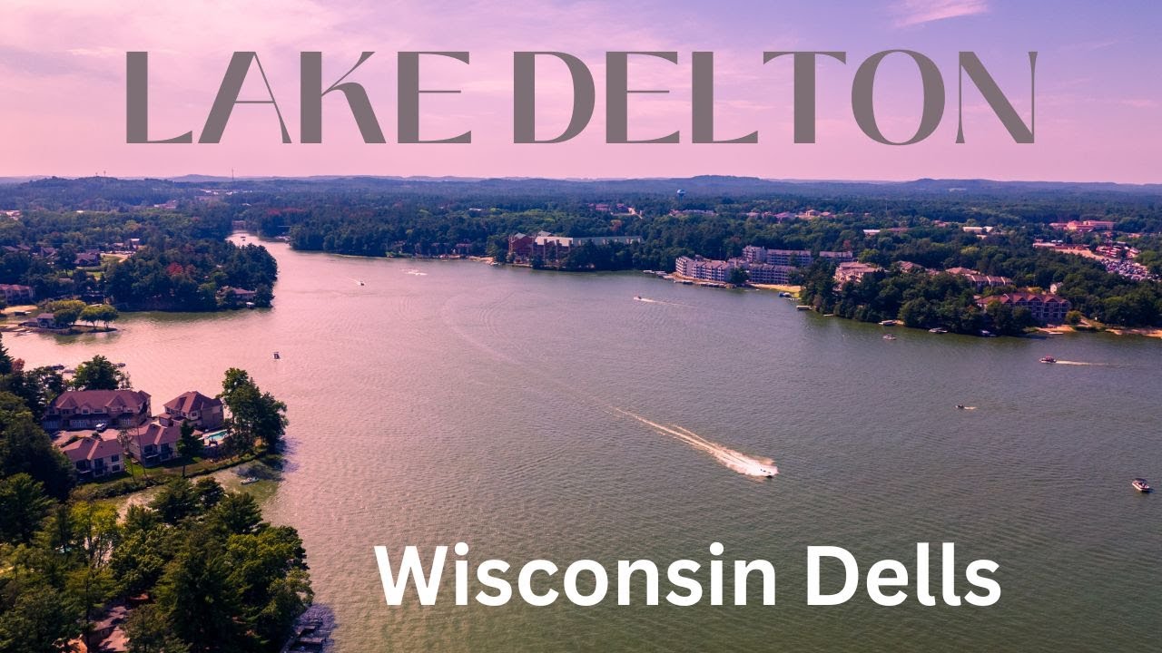 Lake Delton Flyover | Wisconsin Dells 4K Drone - YouTube