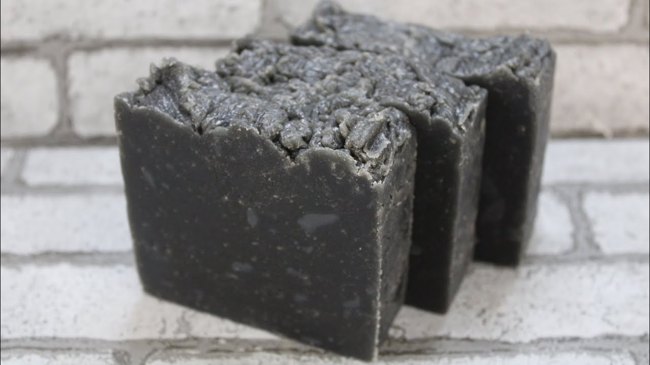 Activated Charcoal Soap Redux - YouTube