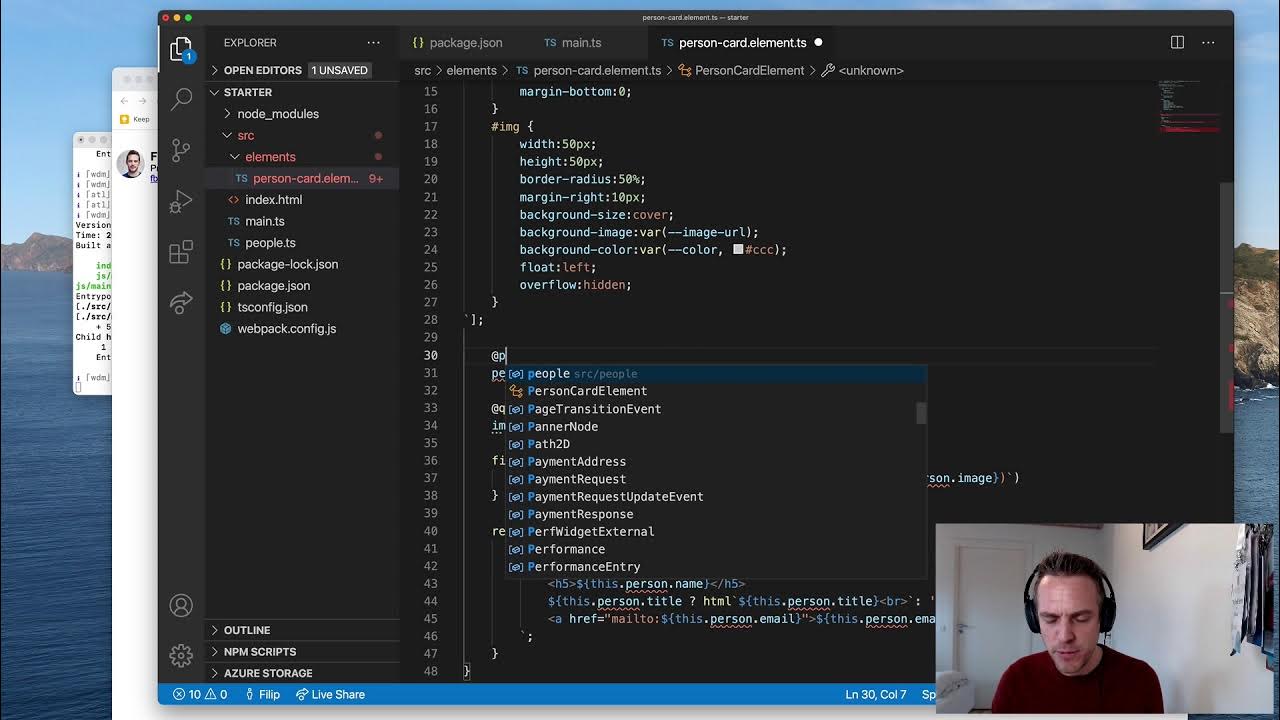 Intro to Webcomponents with LitElement - YouTube