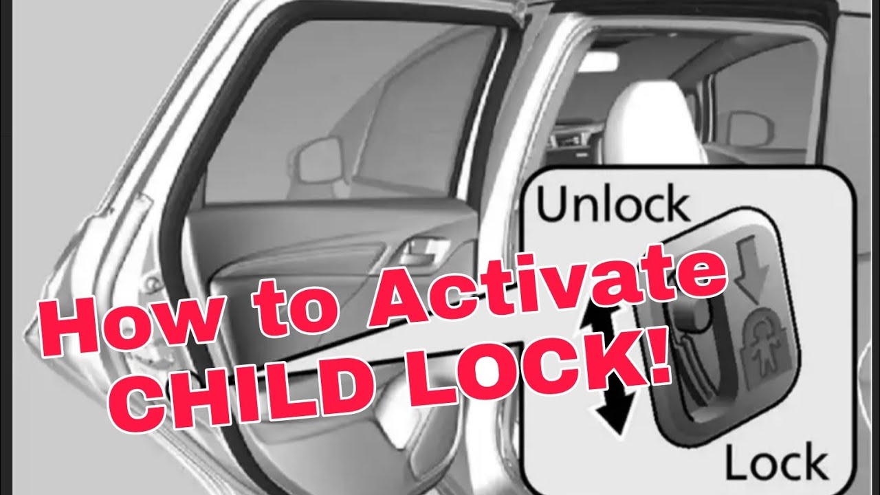 How to Activate Child Lock of MG5 - YouTube