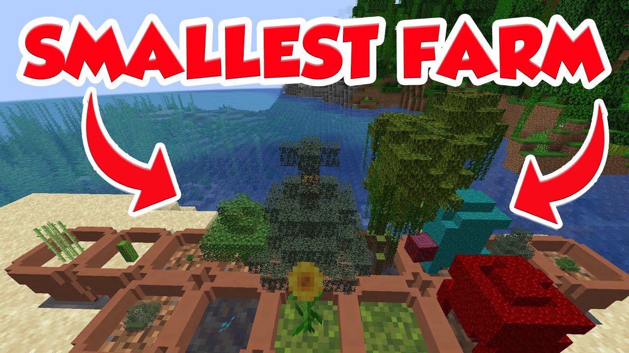 Small Tree Farm In Minecraft - YouTube